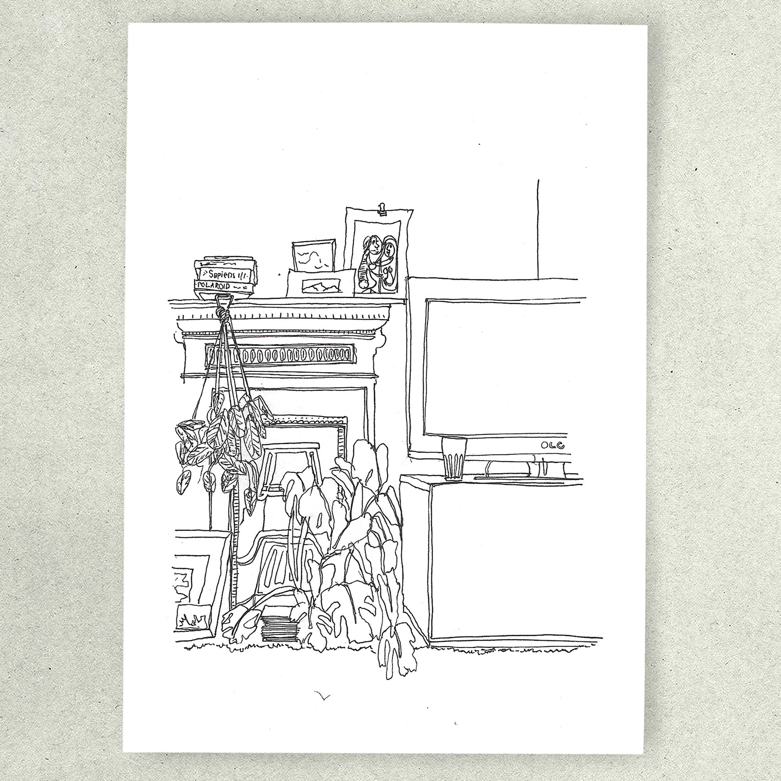 Personalized Greeting Cards / Drawings - Etsy