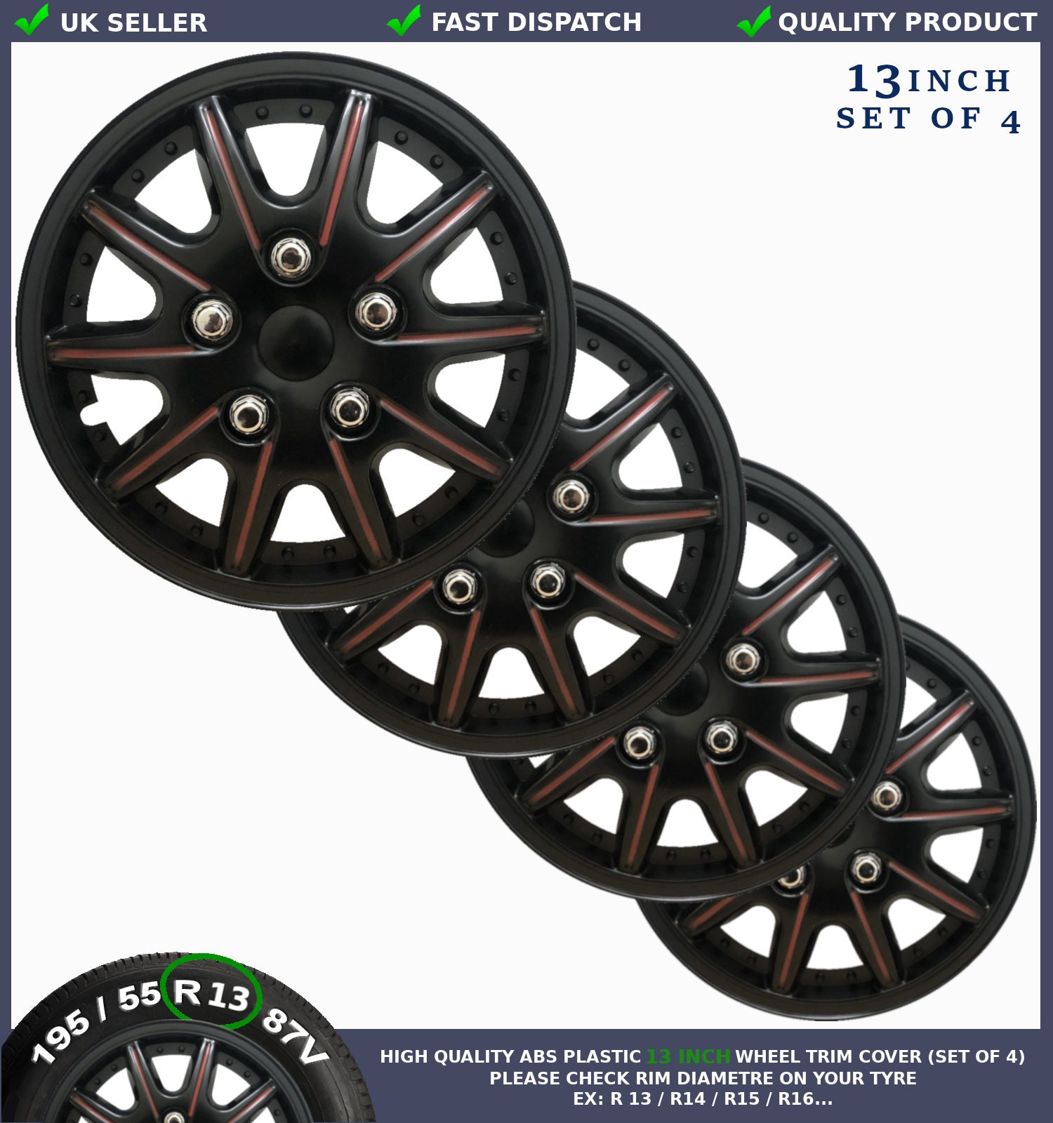 13 wheel trims store