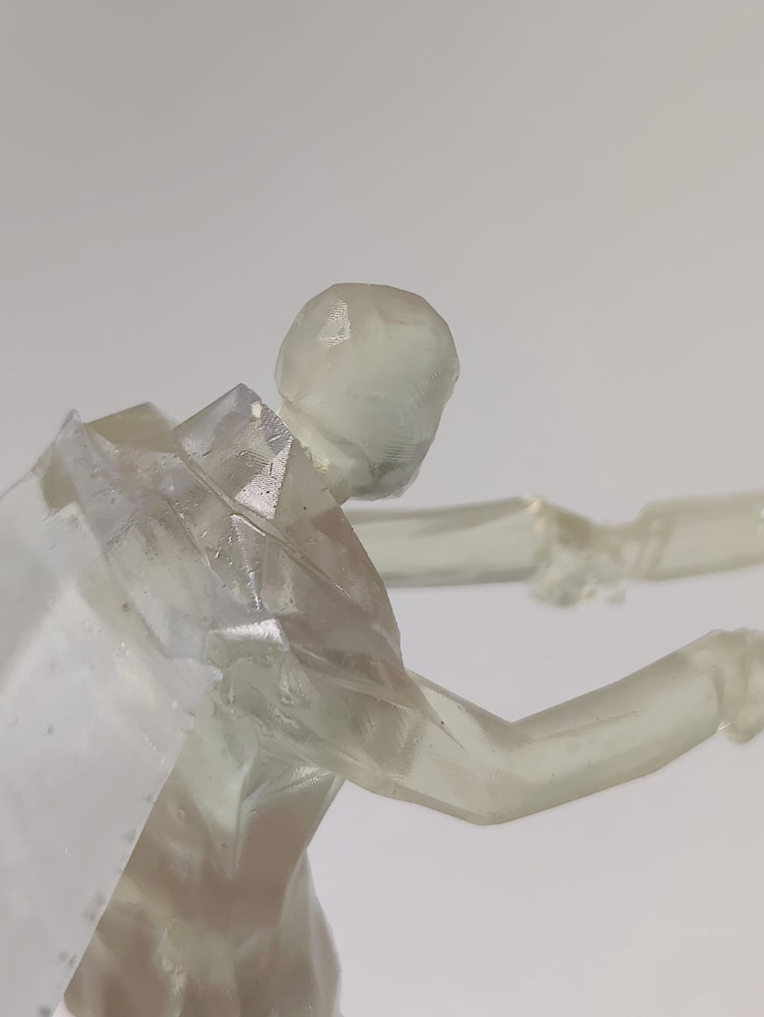 MASK De Smith - 3D Printed Resin Figurine - 11 Cm Tall - Clear Resin ...