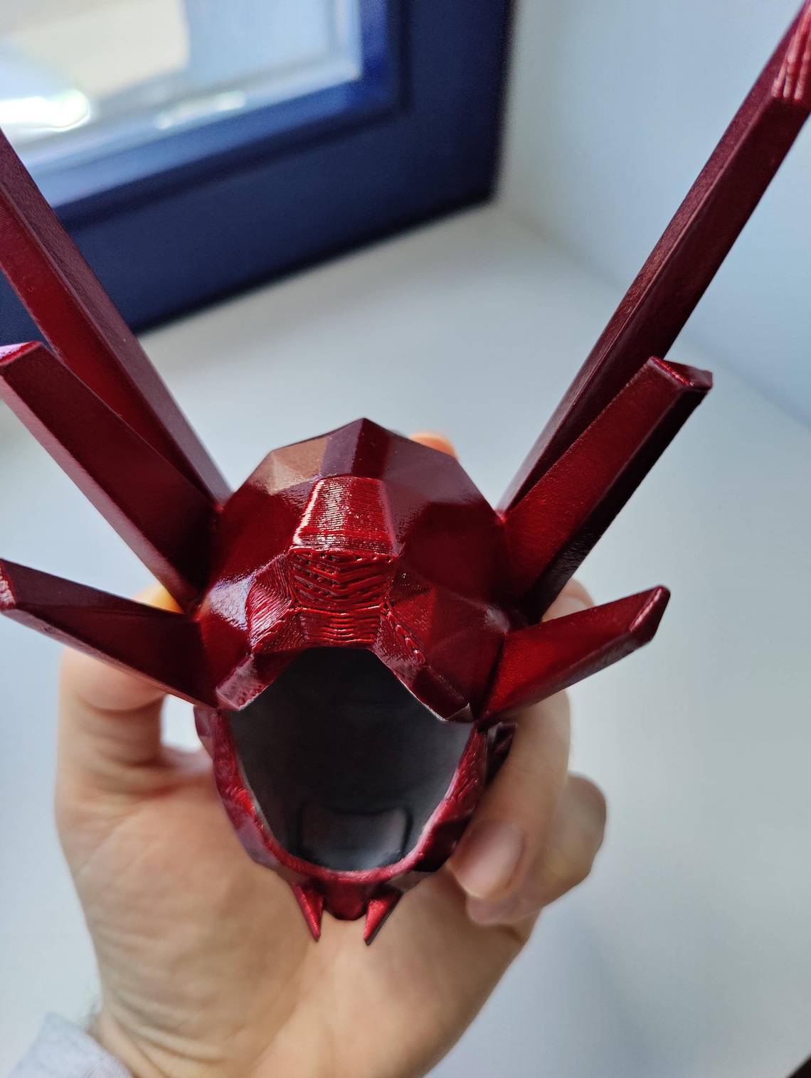 MASK De Smith iron Mask Like 3d Printed // 17 Cm X 12 Cm X 9 Cm // PLA ...