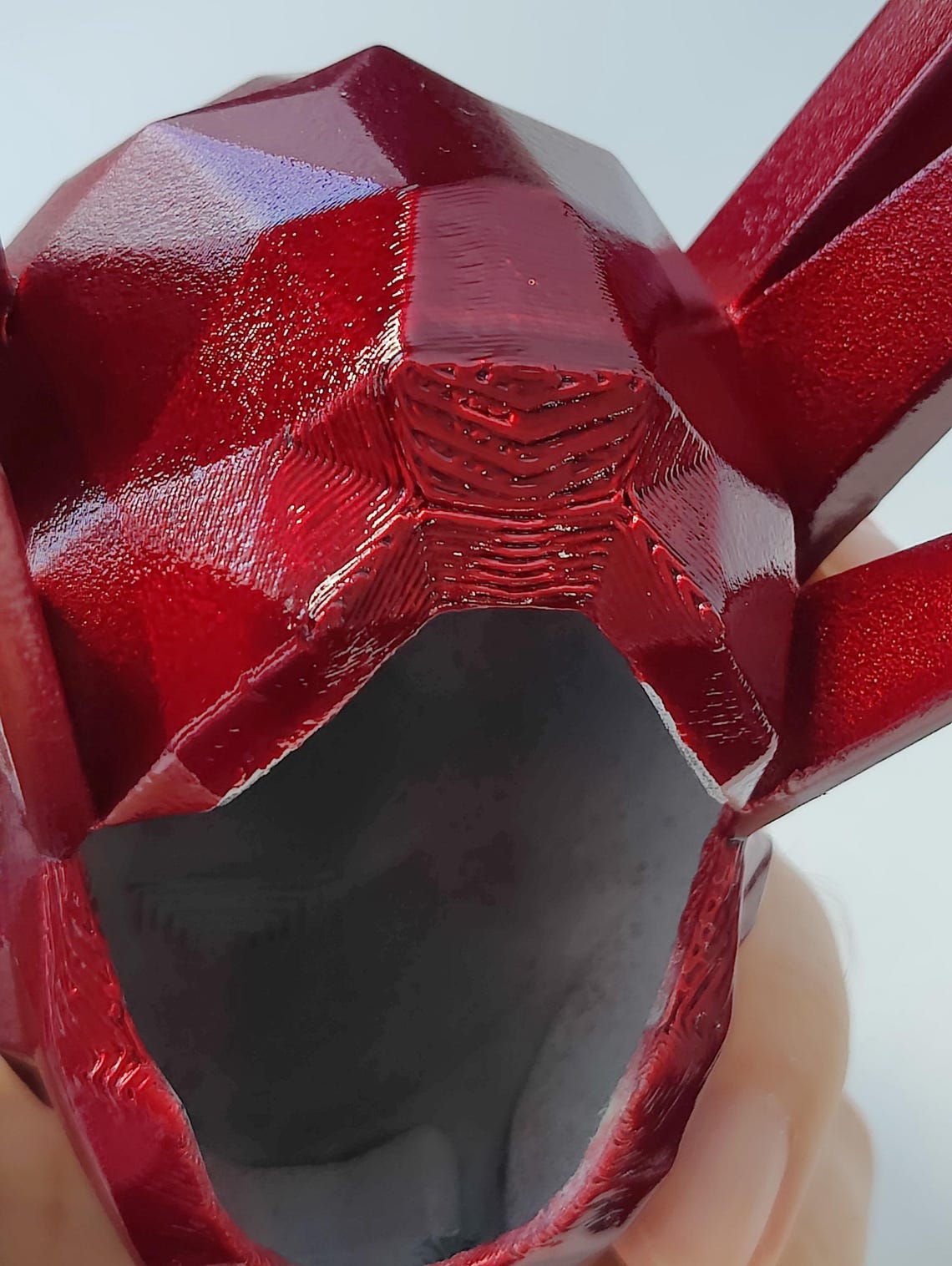 MASK De Smith iron Mask Like 3d Printed // 17 Cm X 12 Cm X 9 Cm // PLA ...