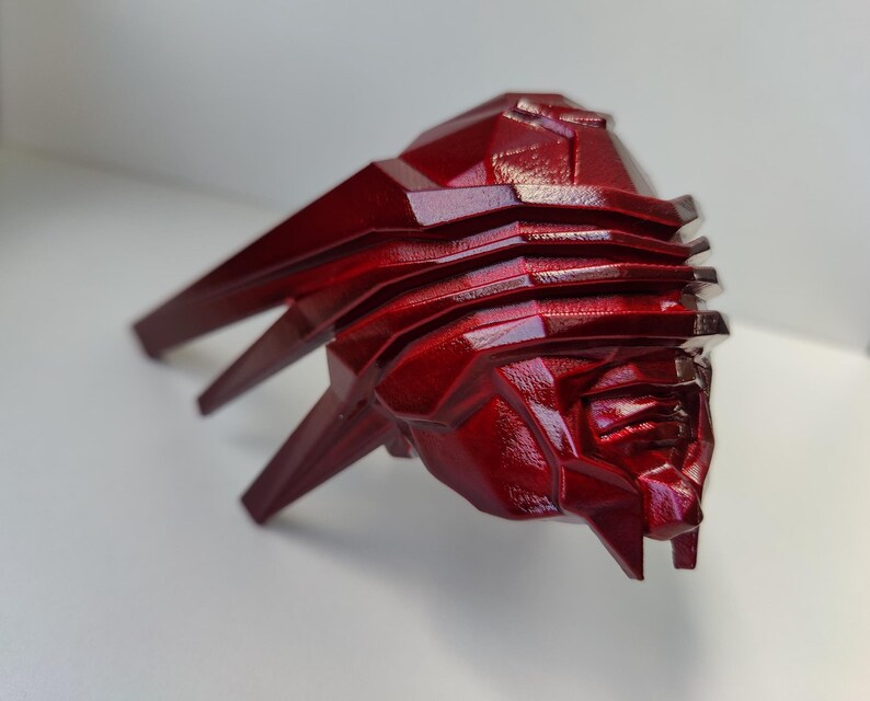 MASK De Smith iron Mask Like 3d Printed // 17 Cm X 12 Cm X 9 Cm // PLA ...