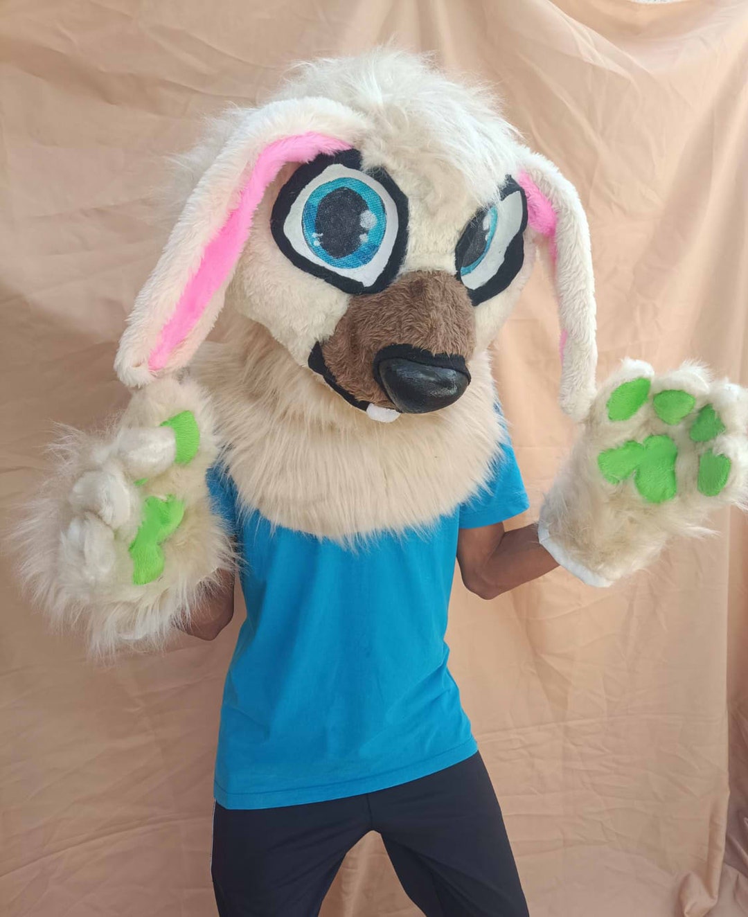 Bunny Fursuit Premade READ DESCRIPTION Fursuit Partial Rabbit Bunny Bunny Fursuit Rabbit Costume ...