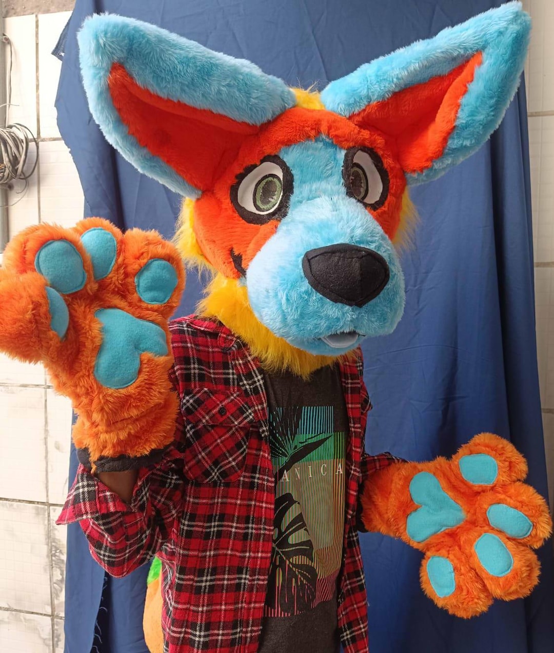 Dog Fursuit Premade - Fursuit Partial Canine - Dog Wolf Fursuit - Dog ...