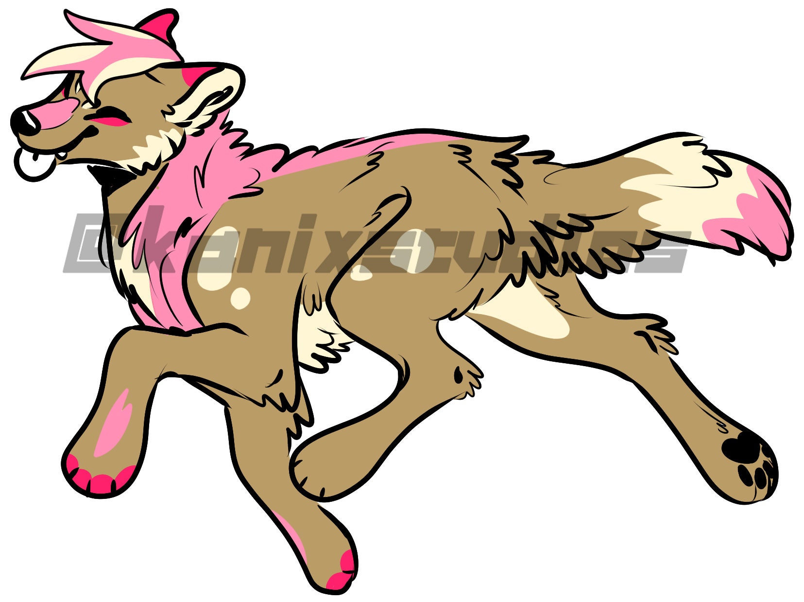 Dog Wolf Adopt Adoptable OC Dog Adopt Canine Adopt Furry Dog OC - Etsy