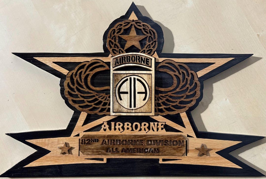 82d Airborne Division Wall Decor - Etsy