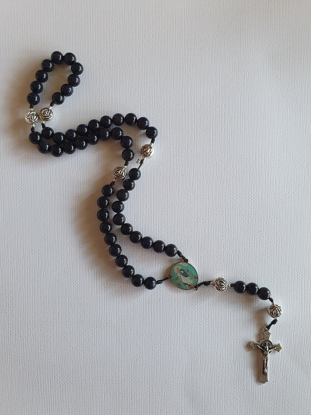 Our Lady of the Assumption Rosary - Goldstone | St Benedict Crucifix ...