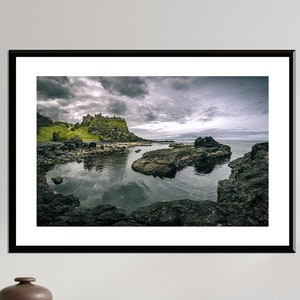Dunluce Castle - Co.antrim - North Coast - Causeway - Northern Ireland ...