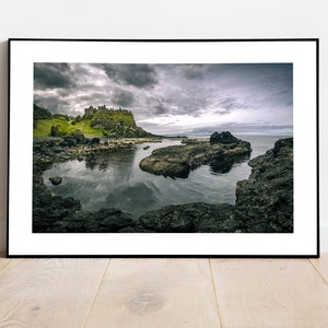 Dunluce Castle - Co.antrim - North Coast - Causeway - Northern Ireland ...