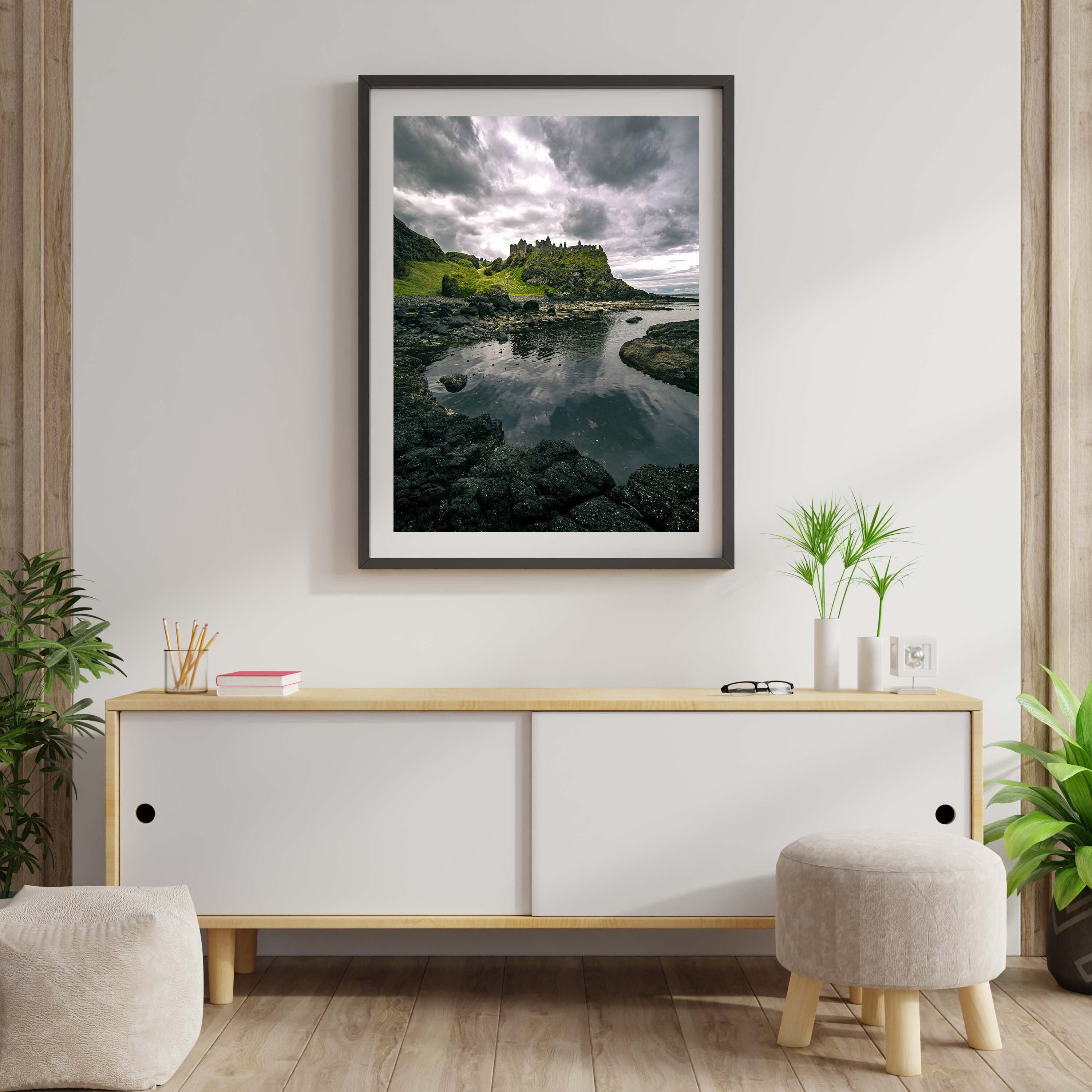 Dunluce Castle - Co.antrim - North Coast - Causeway - Northern Ireland ...