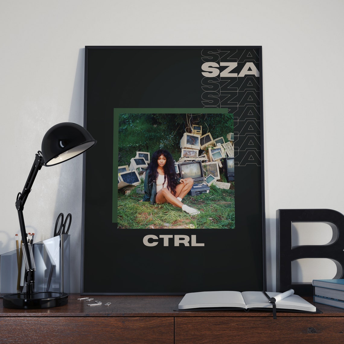 SZA CTRL album poster | Etsy