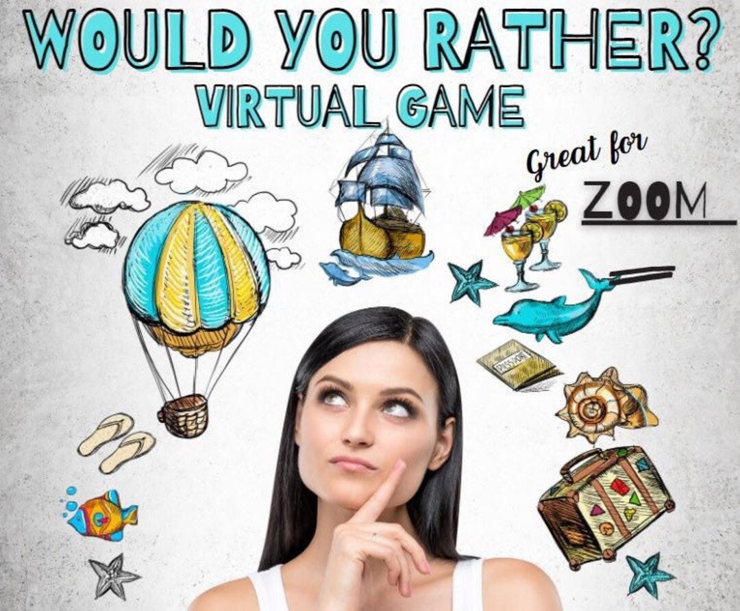 20 Question Ice Breaker would You Rather 22 Page - Etsy