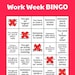 Play Virtual BINGO During Your Work Week 30 Unique Cards. Increase Team ...