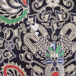 Garuda Javanese Indonesian Batik Fabric Bird of Paradise Traditional ...