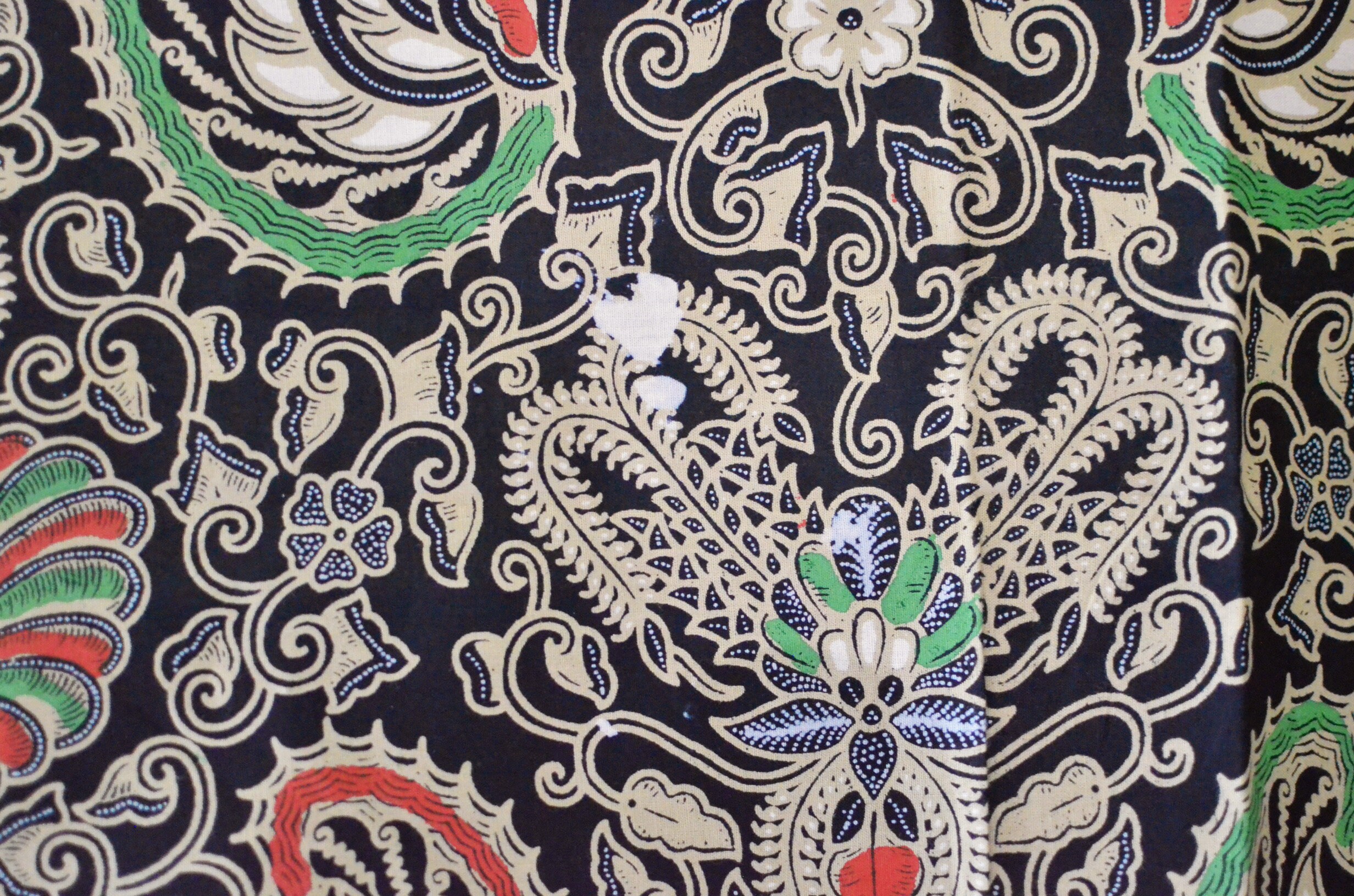 Garuda Javanese Indonesian Batik Fabric Bird of Paradise Traditional ...