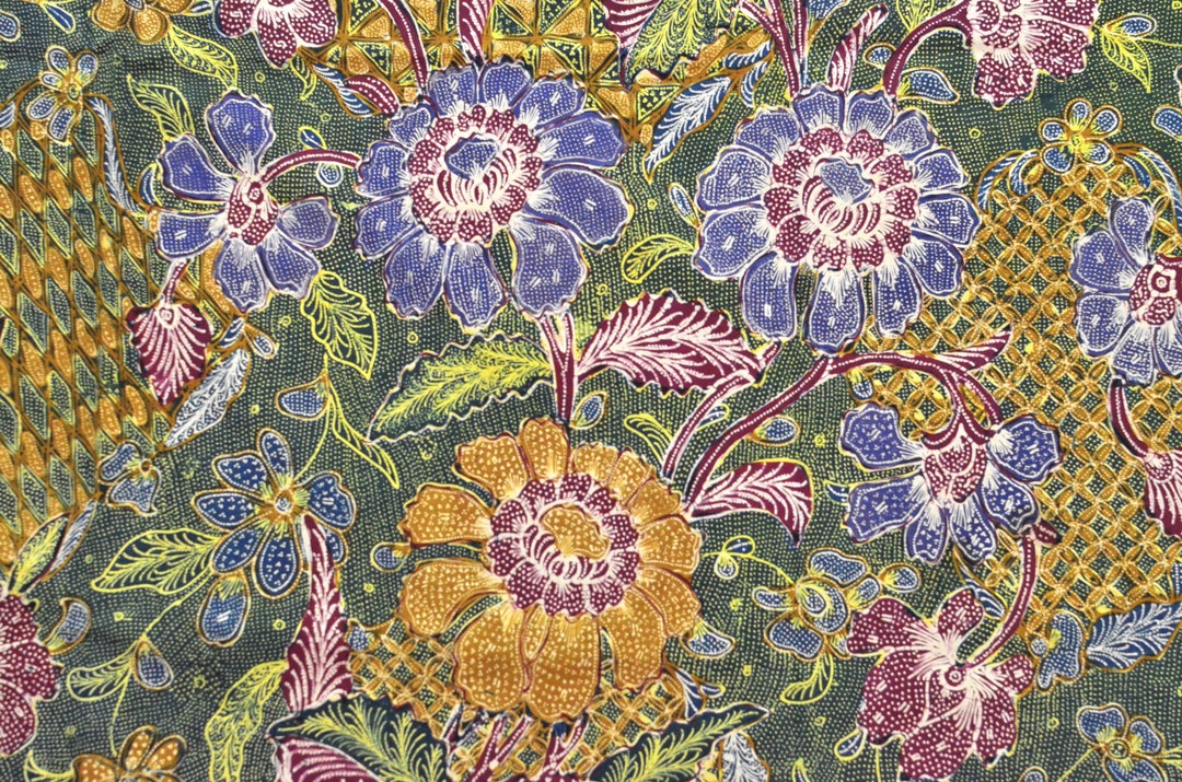 1950 Tjoa Siang Gwan Tiga Negeri Universe of Flowers Indonesian Vintage ...