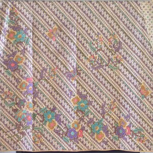 1950's Djawa Baroe Vintage Indonesian Batik Fabric Hand Drawn Wax ...