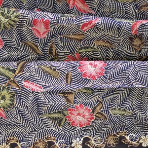 Madura Batik Hand Drawn Fabric Indonesian Sarong Peranakan Balinese ...