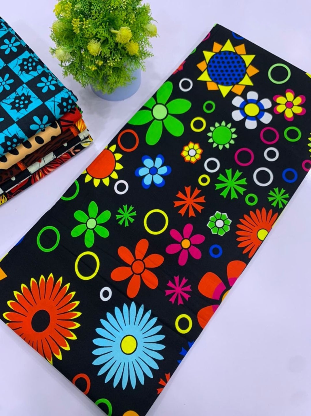 Chitenge / African Print/ Ankara Fabrics/ Zambian Style/ African Fabric ...