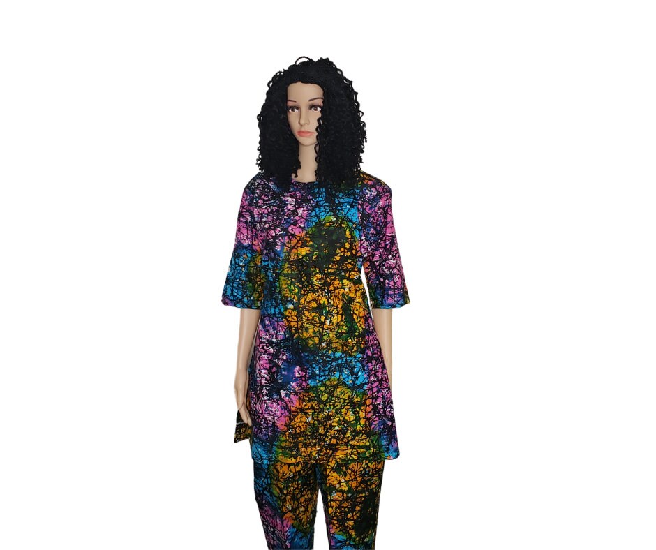 Two Piece Set/ African Print Two Piece/ Ankara Two Set Outfit - Etsy