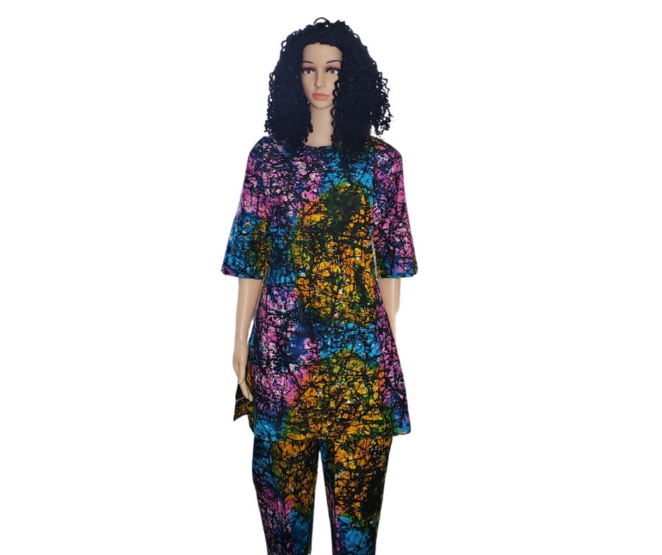 Two Piece Set/ African Print Two Piece/ Ankara Two Set Outfit - Etsy