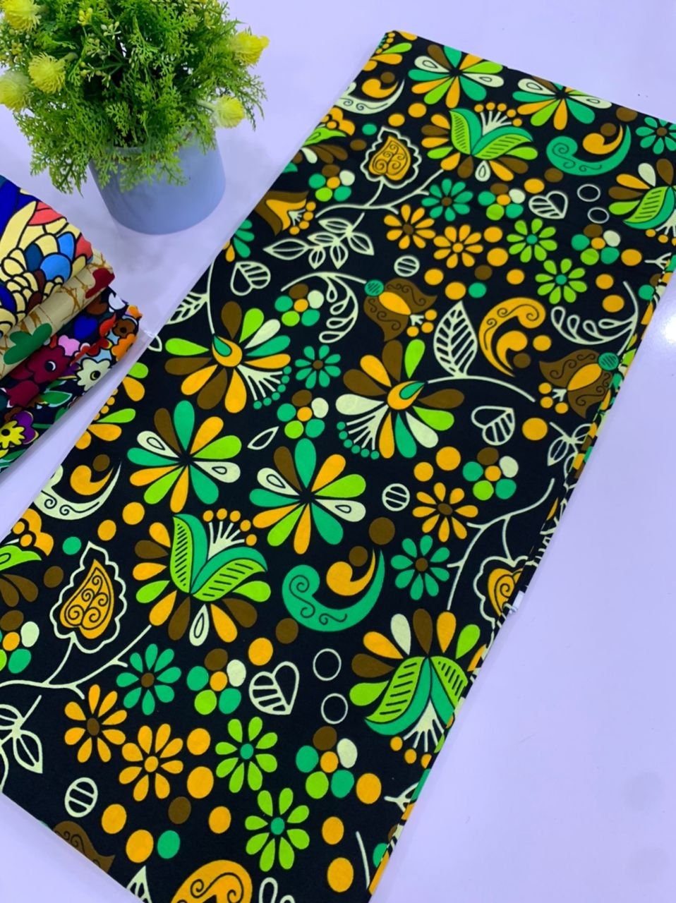 Chitenge African Print Ankara Fabrics Zambian Style African Fabric