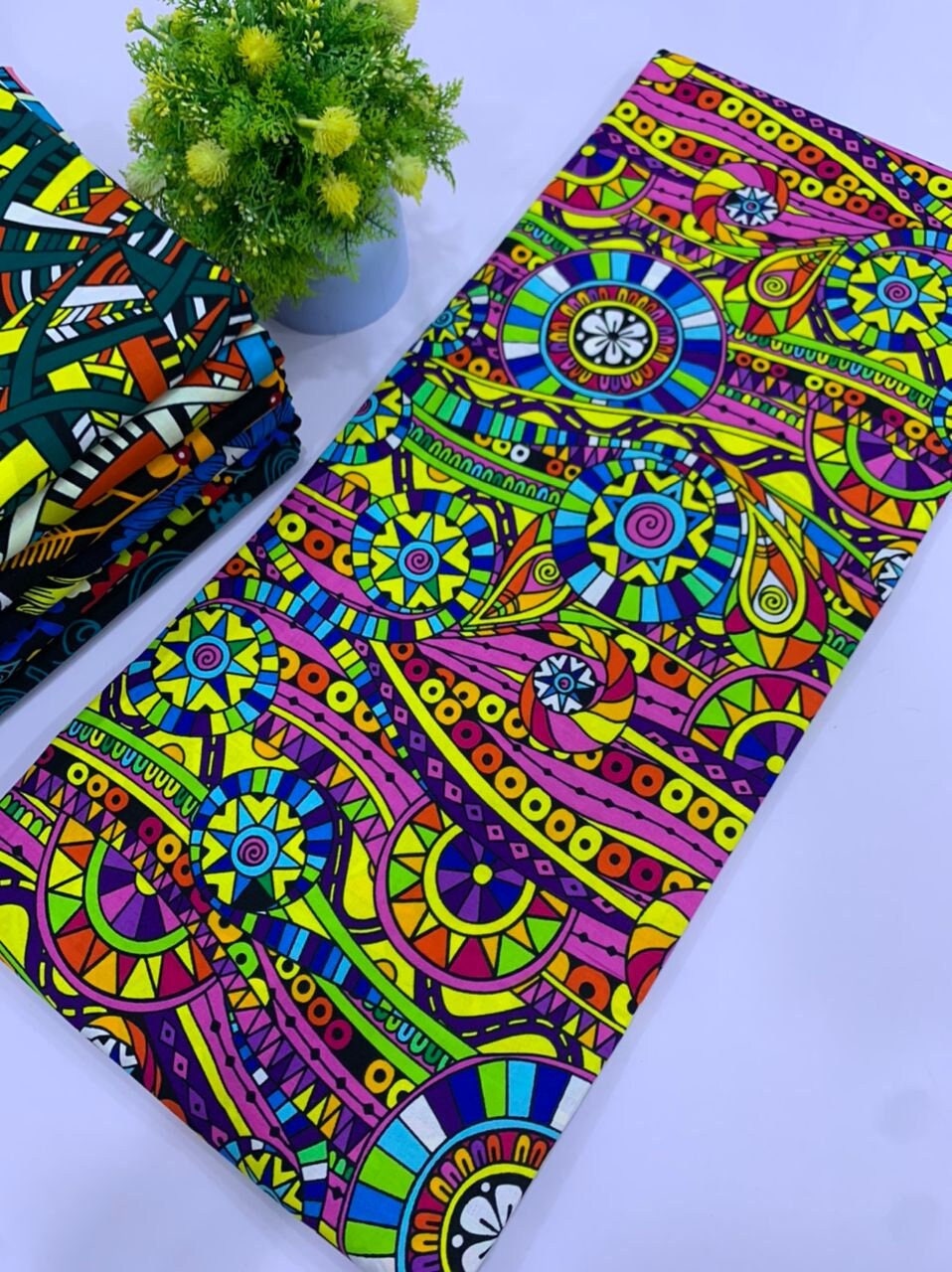 Chitenge/ African Print/ Ankara Fabric/ Zambian Style/ African Fabric ...
