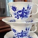 2-royal Albert Blue Rose Fine China Teacups - Etsy