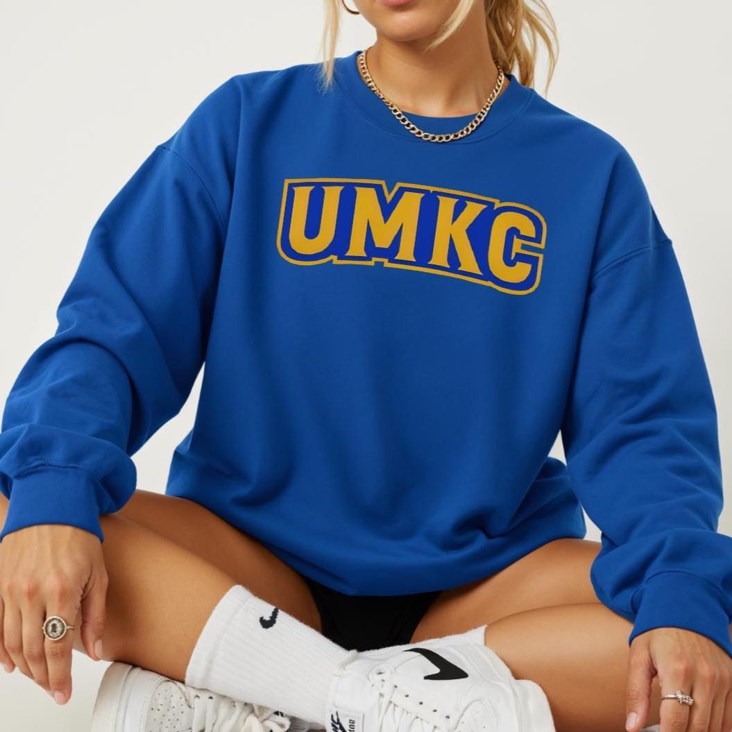 UMKC Roos Crewneck Sweatshirt - Game Day Apparel - Etsy
