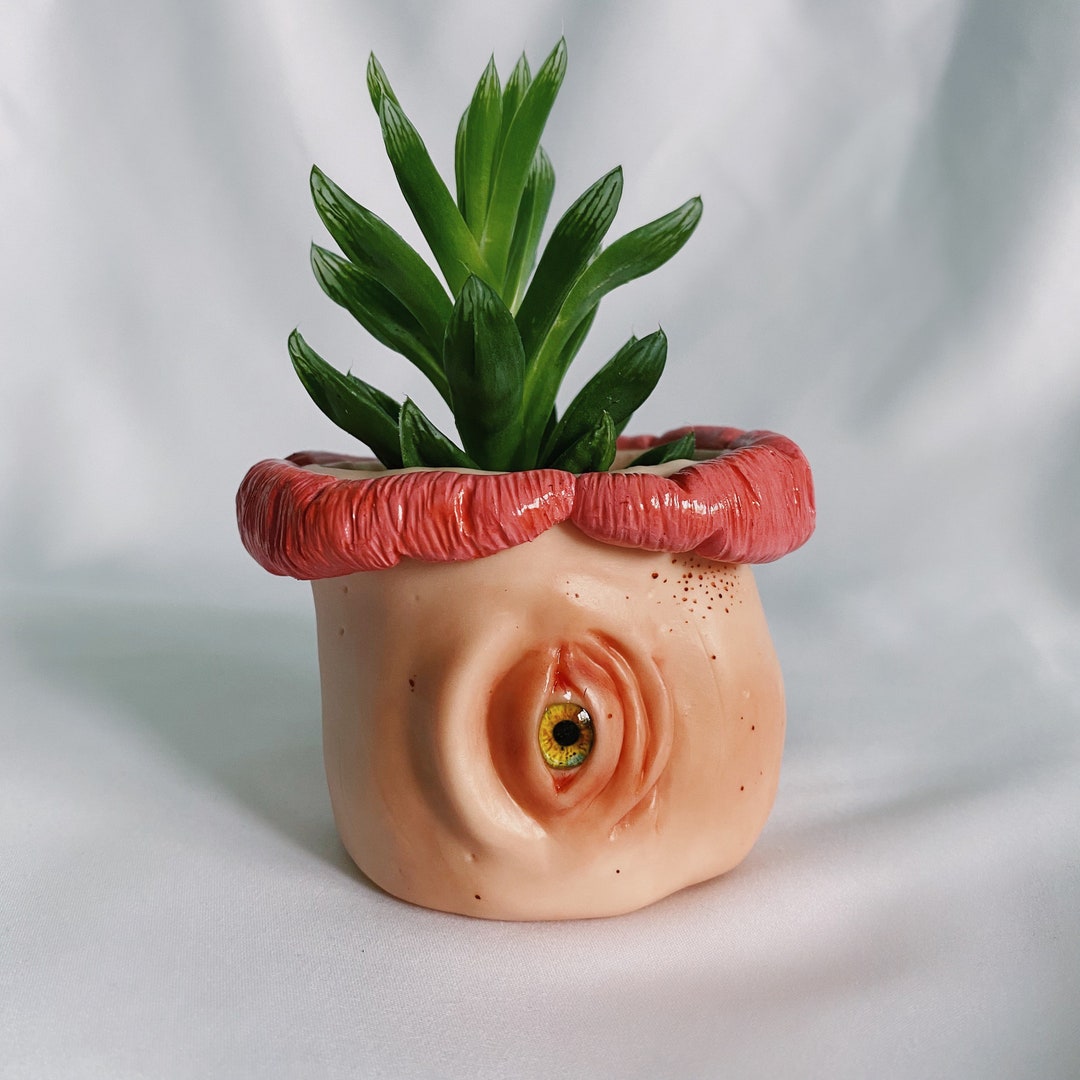 Mini Mouthy Monster Plant Pot - Etsy