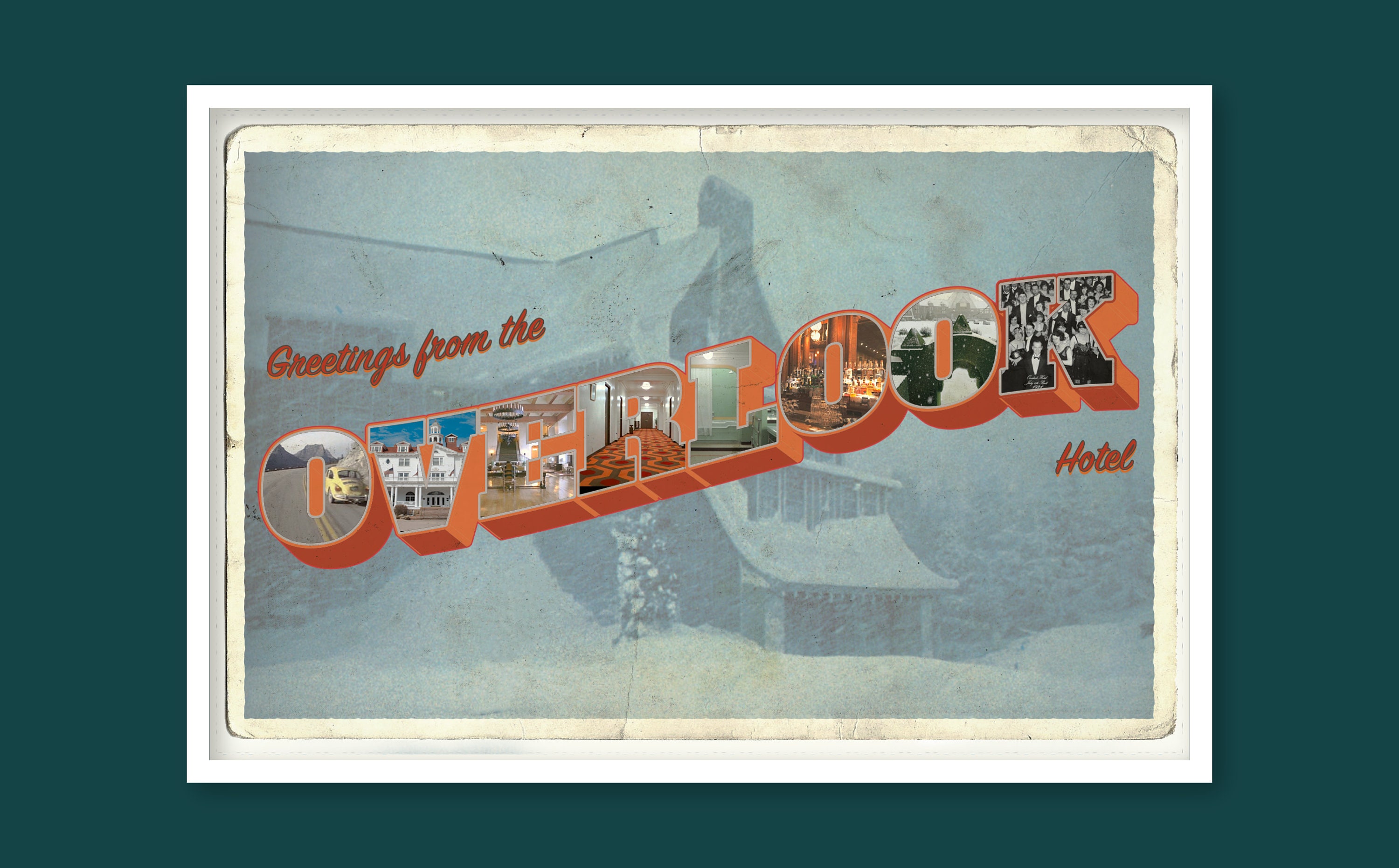 The Shining: Greetings From the Overlook Vintage Vacation Style ...
