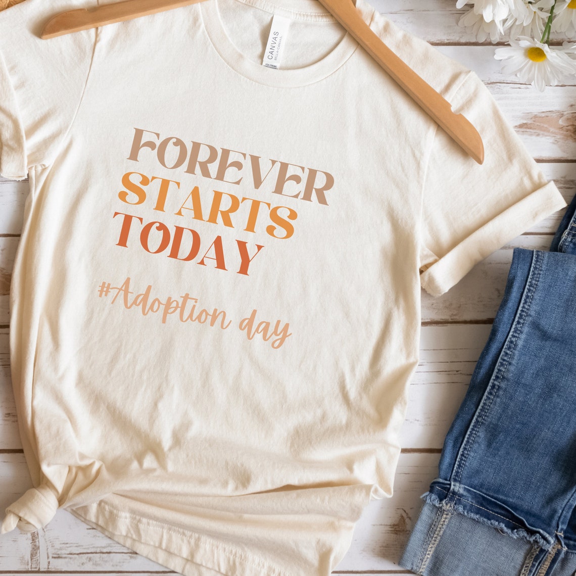 Forever Starts Today Adoption Day Shirt Adoption Shirt Youth - Etsy