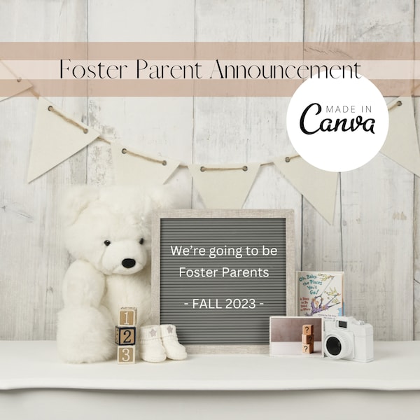 Foster Care Sign - Etsy