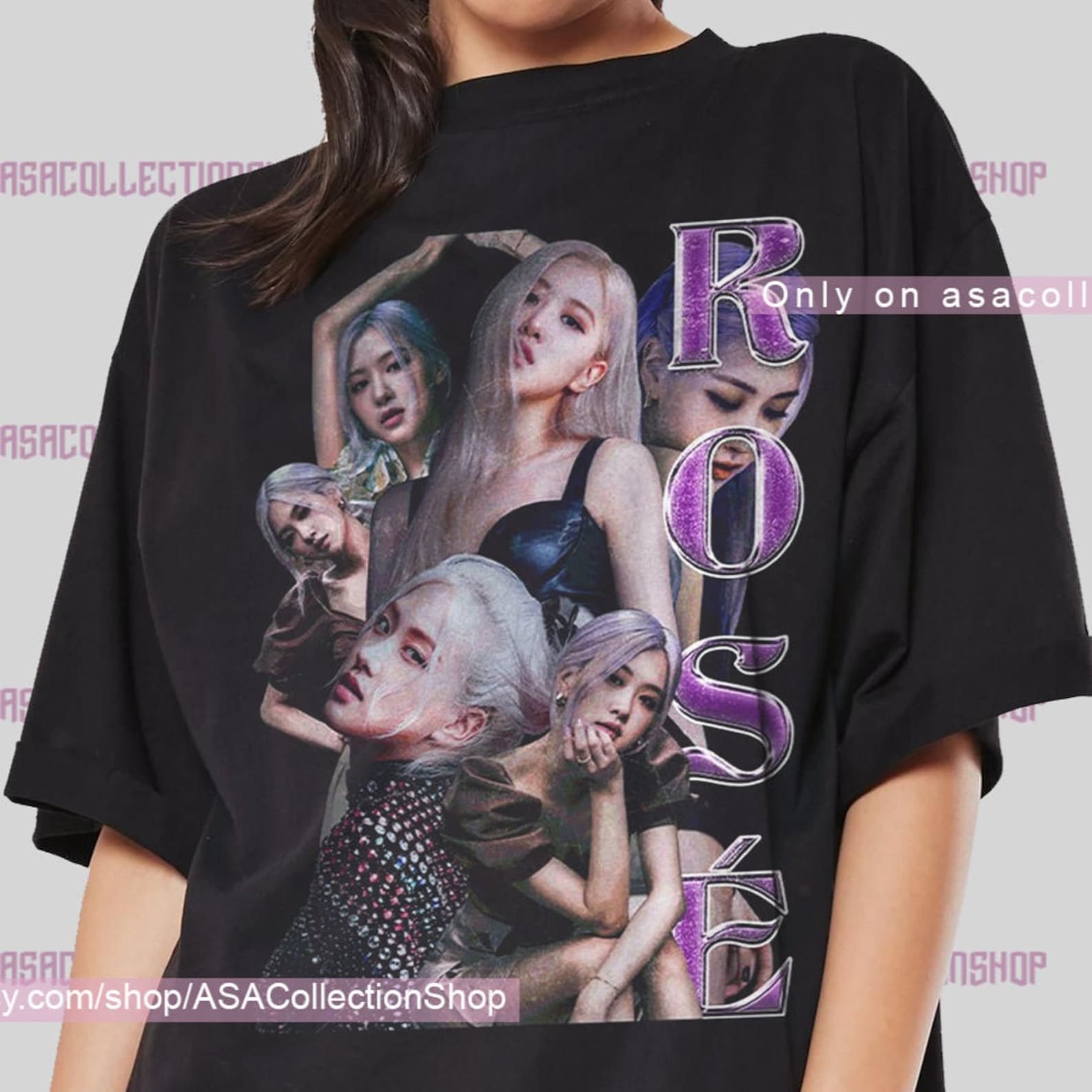 Camiseta vintage Rose Blackpink camisa blackpink camiseta | Etsy