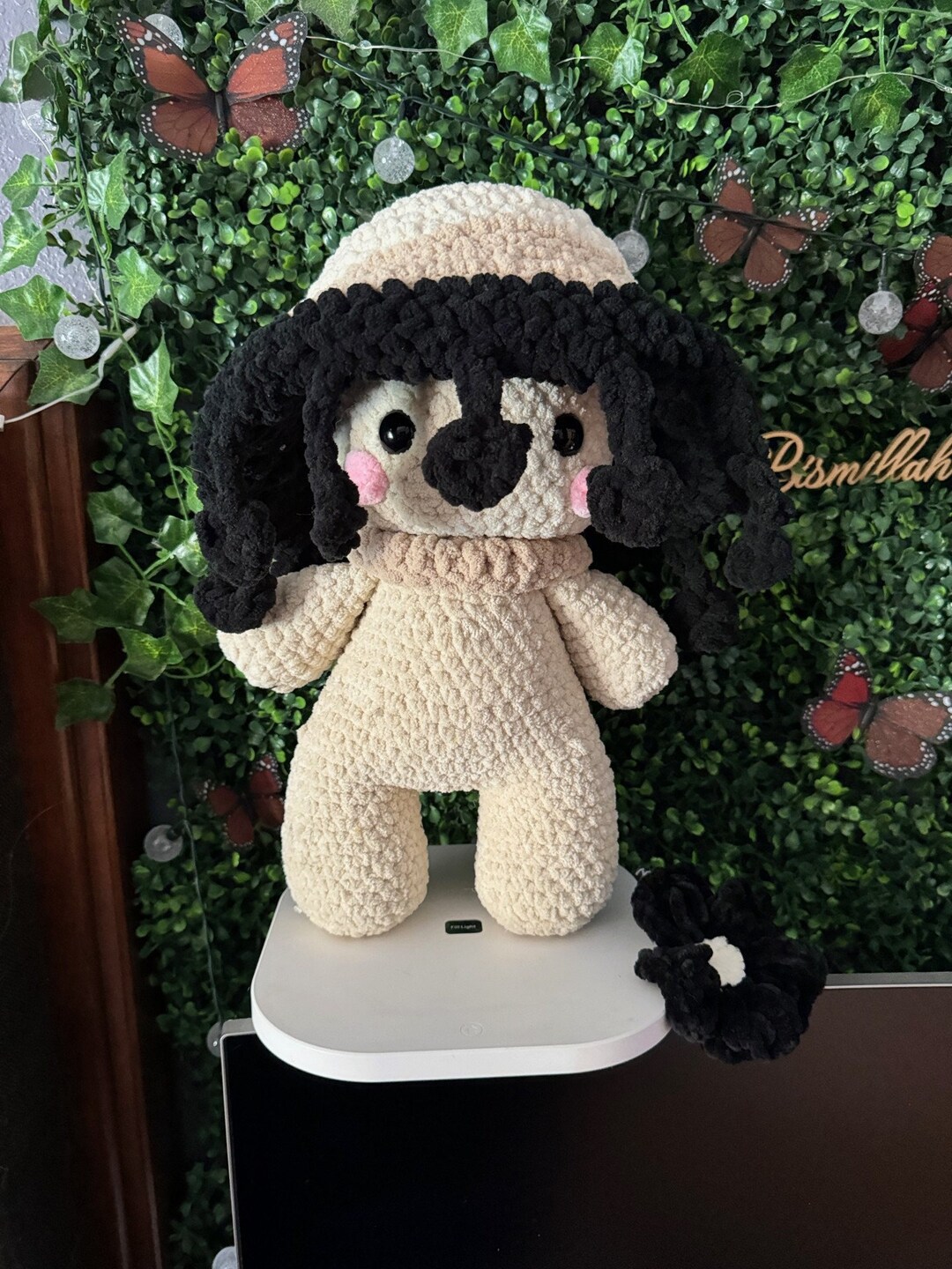 Ink Cap Mushroom Baby Mushroom Crochet Plushie Desk Decor Mushie Person ...