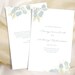Wedding Program Editable Download, With Microsoft Word Template. With a ...