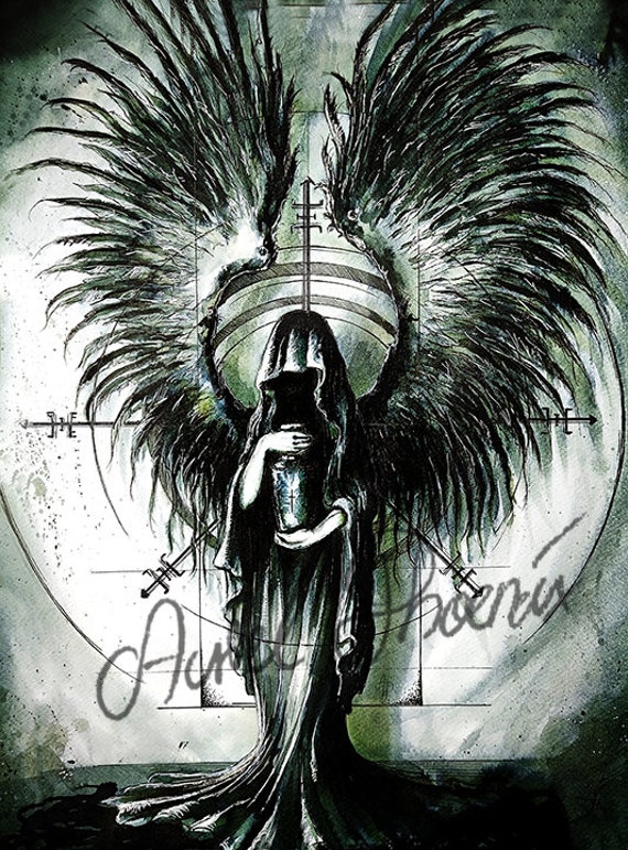 Angel Of Death Drawings