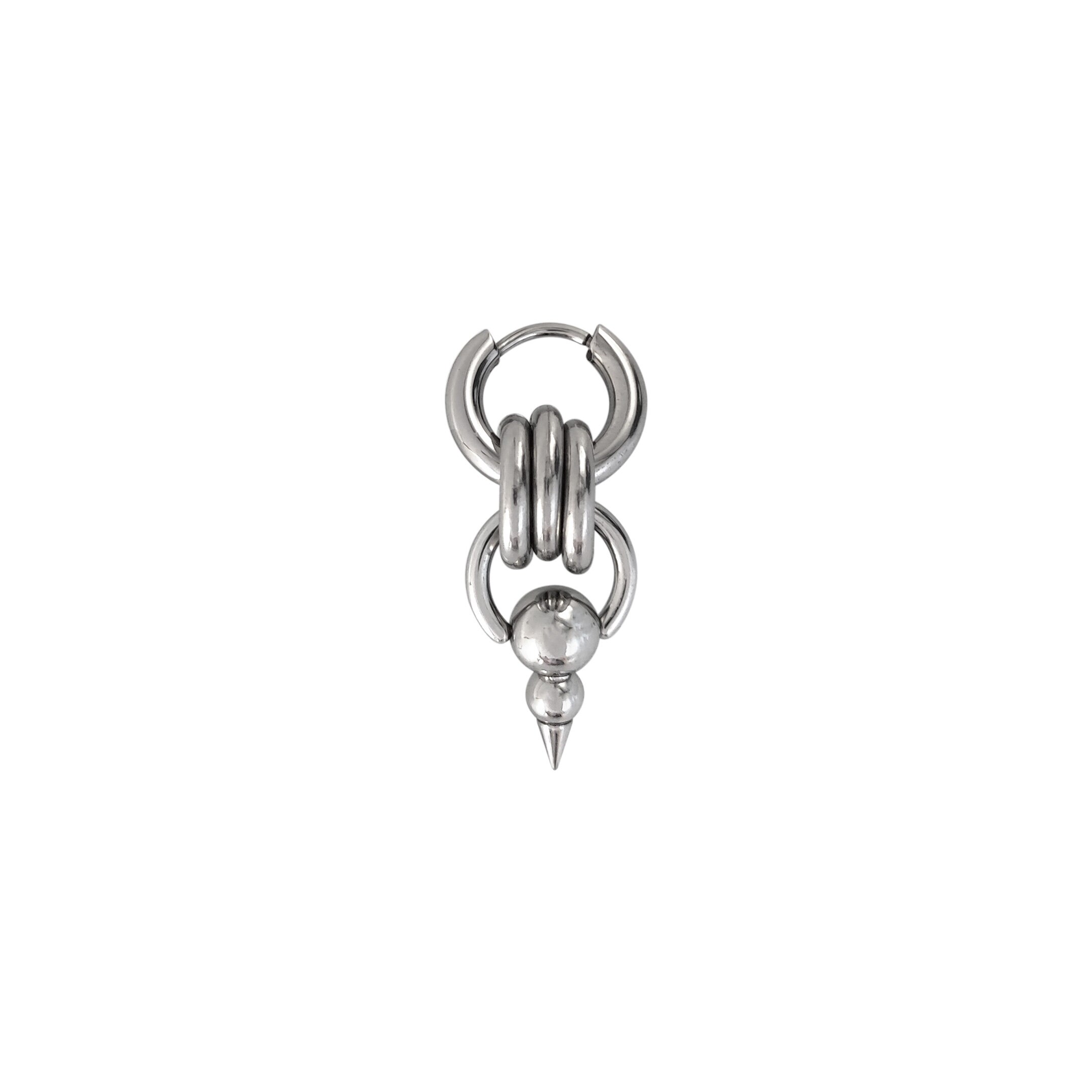 SCHARF Earring, Sharp Tip Stainless Steel - Etsy