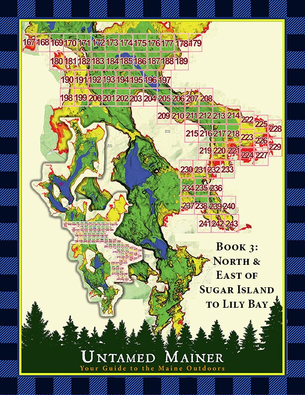 Moosehead Lake Depth Maps - Etsy