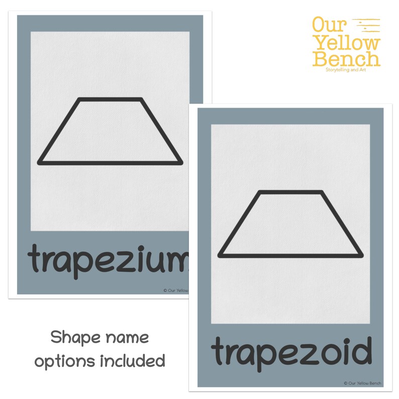 Boho Classroom 2D Shape Posters - Etsy Canada