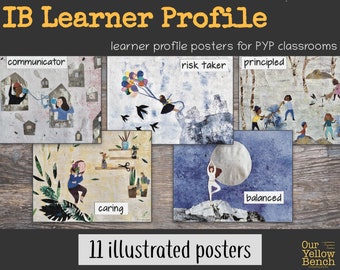 IB Learner Profile Classroom Posters. MYP and PYP Learner Profile ...