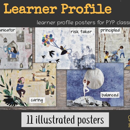 IB Learner Profile Classroom Posters printable Download - Etsy