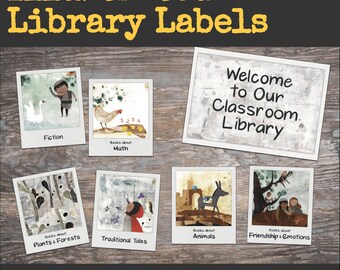 Editable Genre Labels Classroom Library Pastel Paradise - Etsy