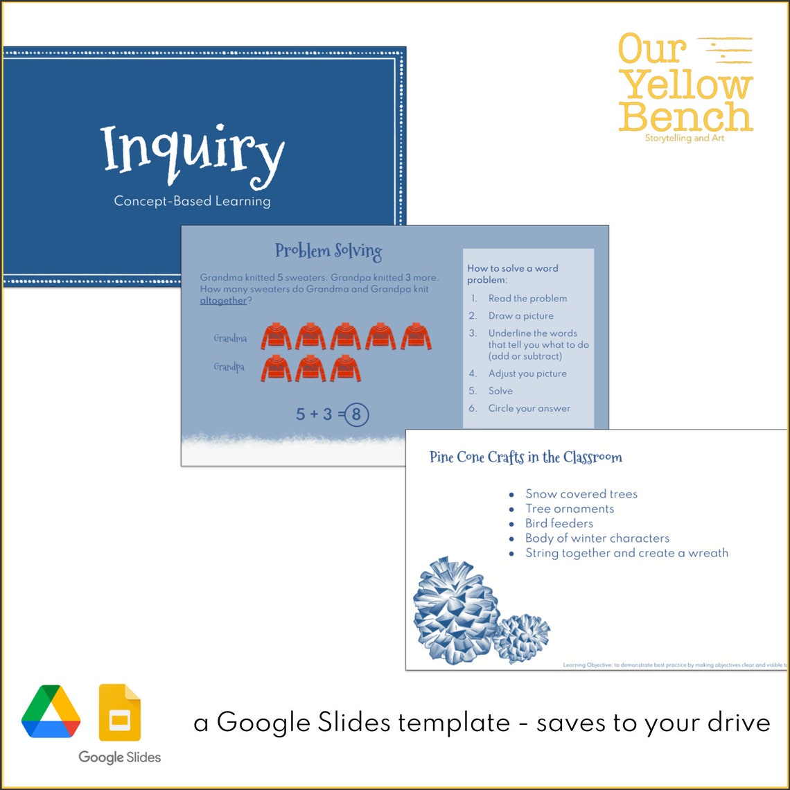 Winter Theme Google Slides Template for Teachers - Etsy