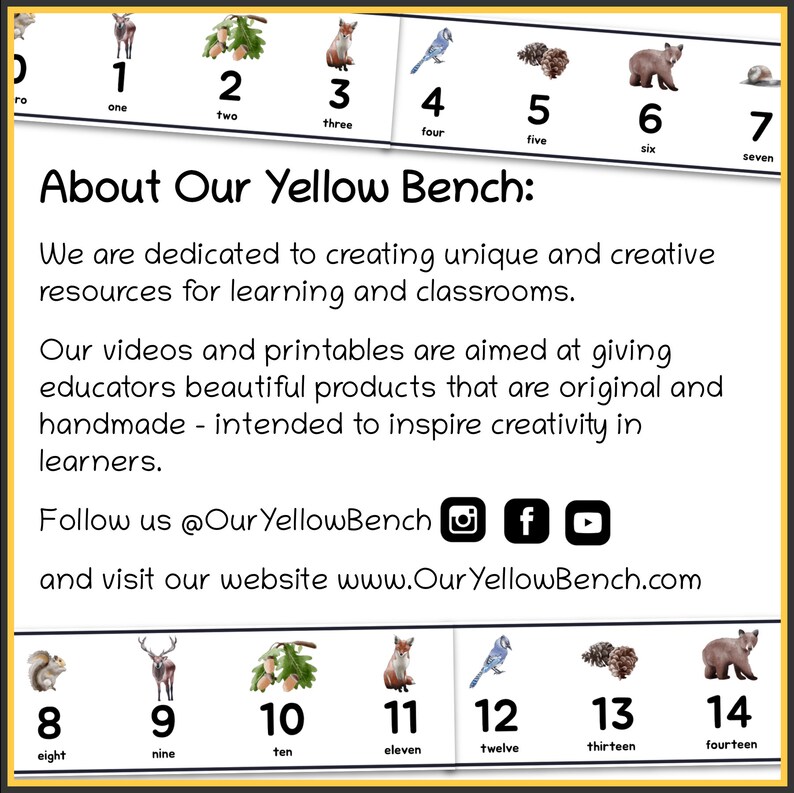 Woodlands Classroom Number Line 0-120 - Etsy