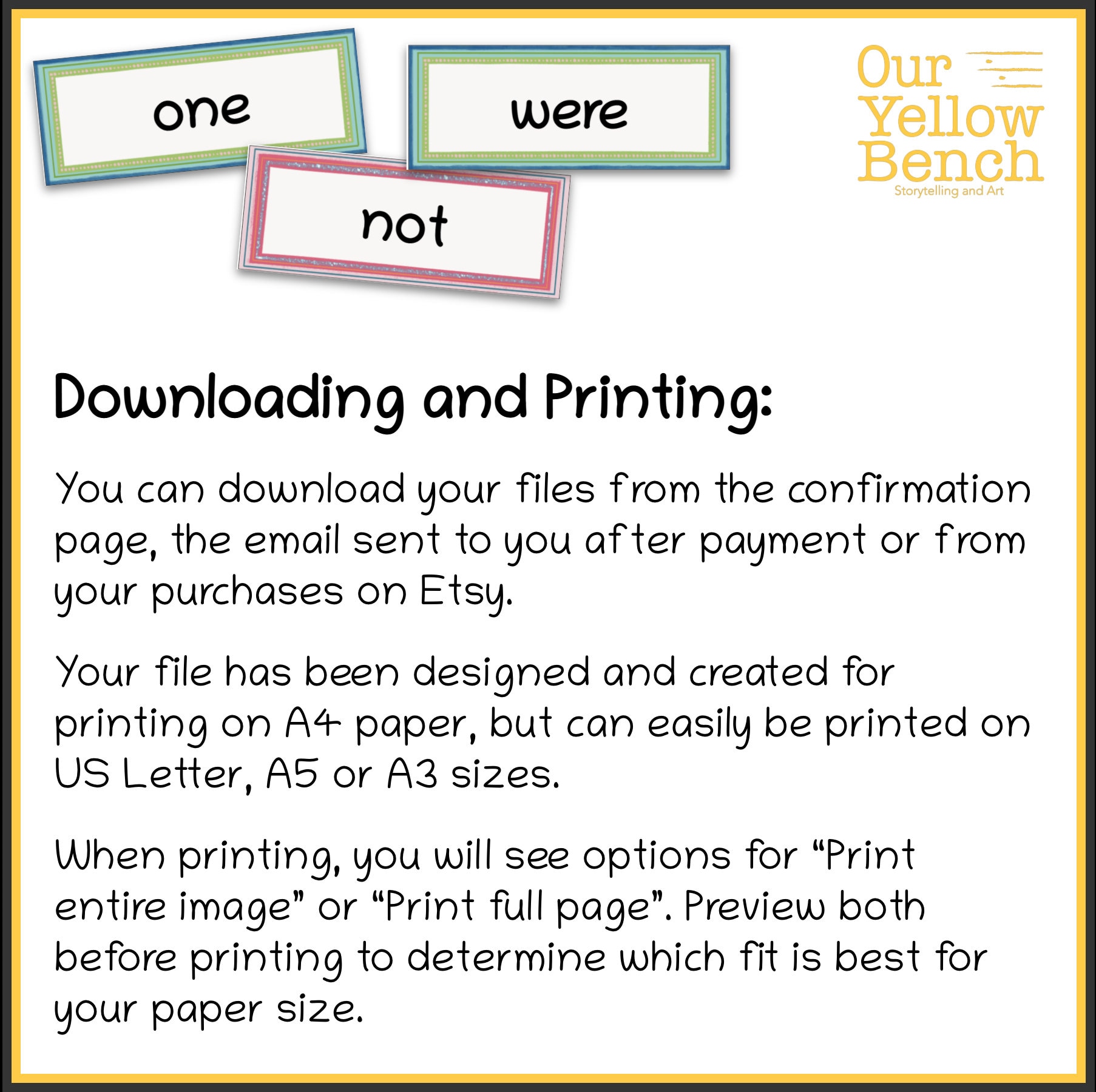 Bright Rainbow Sight Words First 100 - Etsy