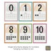 Bright Numbers With Tens Frames (0-10 and 0-20) - Etsy