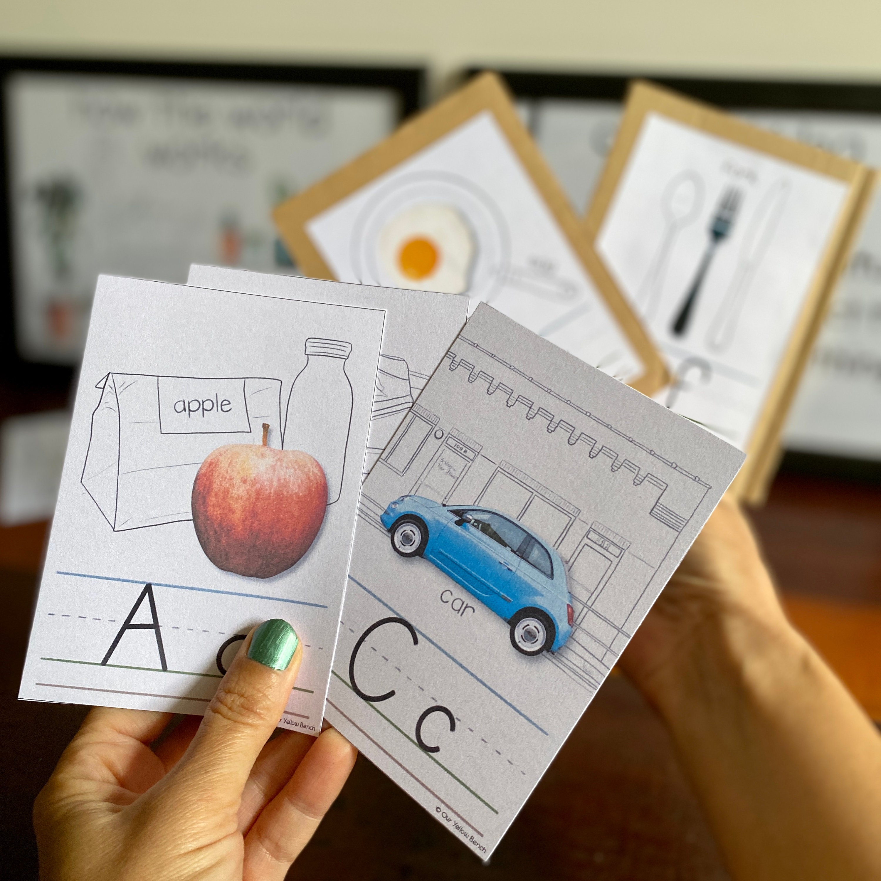 Real Life nonfiction Classroom Alphabet Posters With Photographs - Etsy