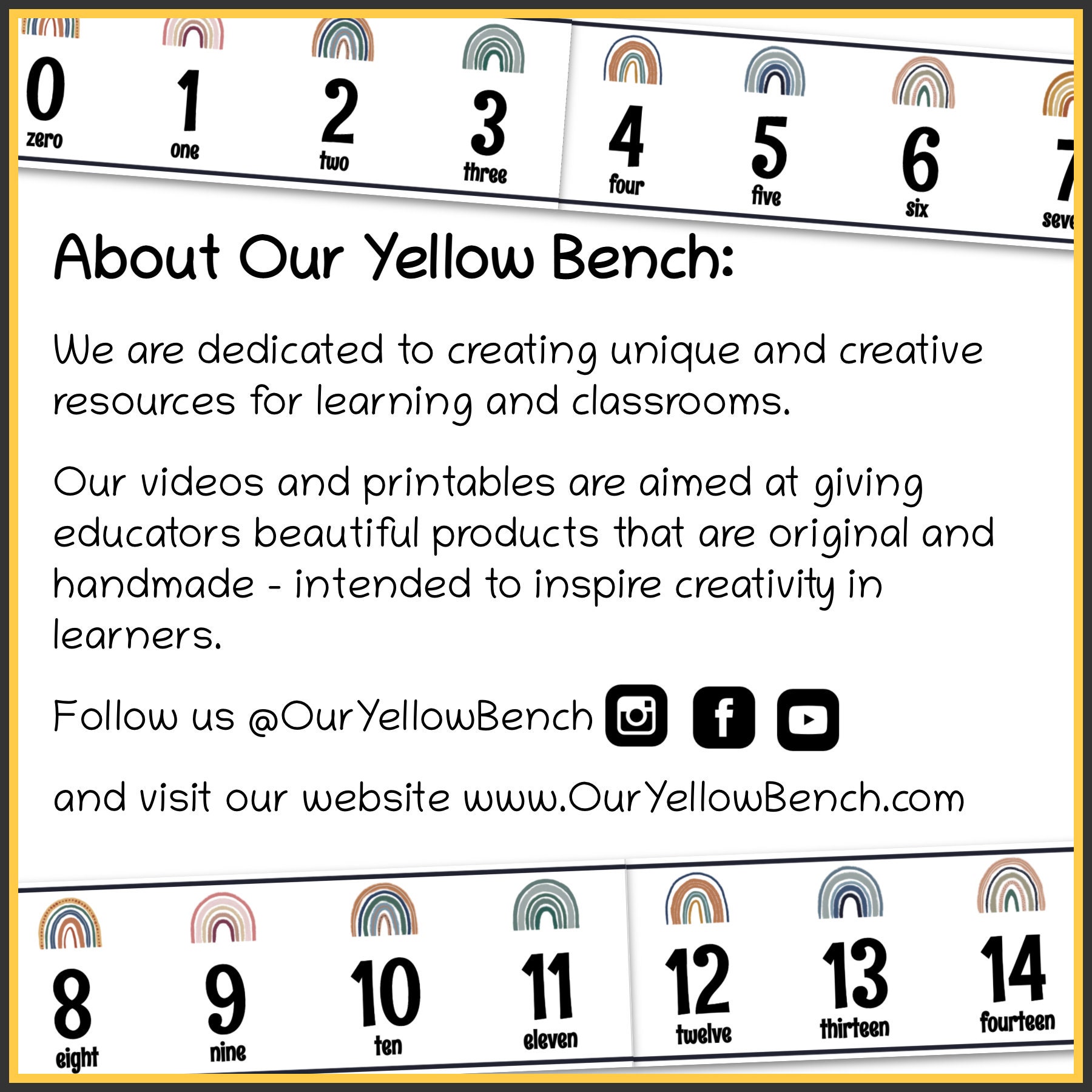 Boho Rainbow Number Line Numberline 0-120 Boho Classroom - Etsy