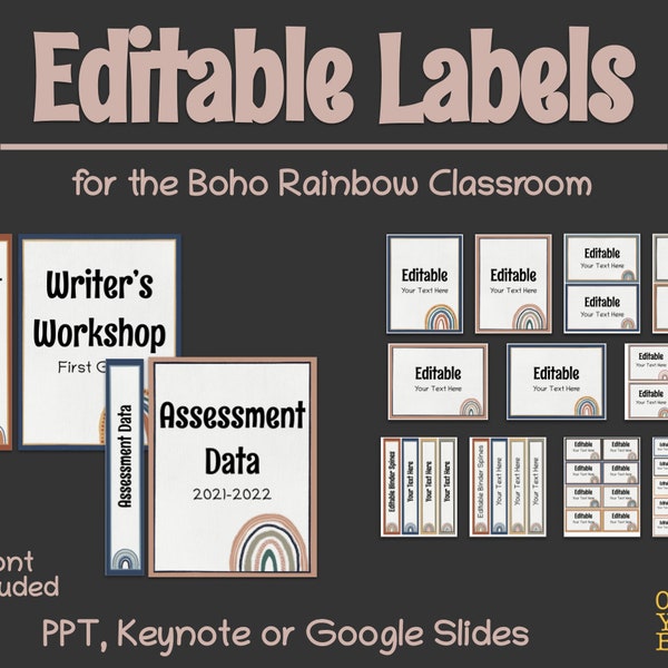 Classroom Labels - Etsy